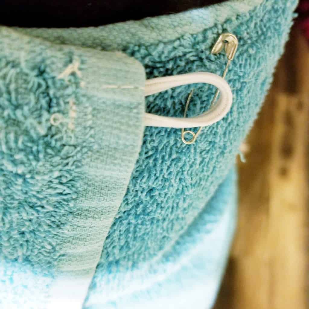 DIY Easy Spa Towel Wrap Sewing Project – Beginner Sewing Projects