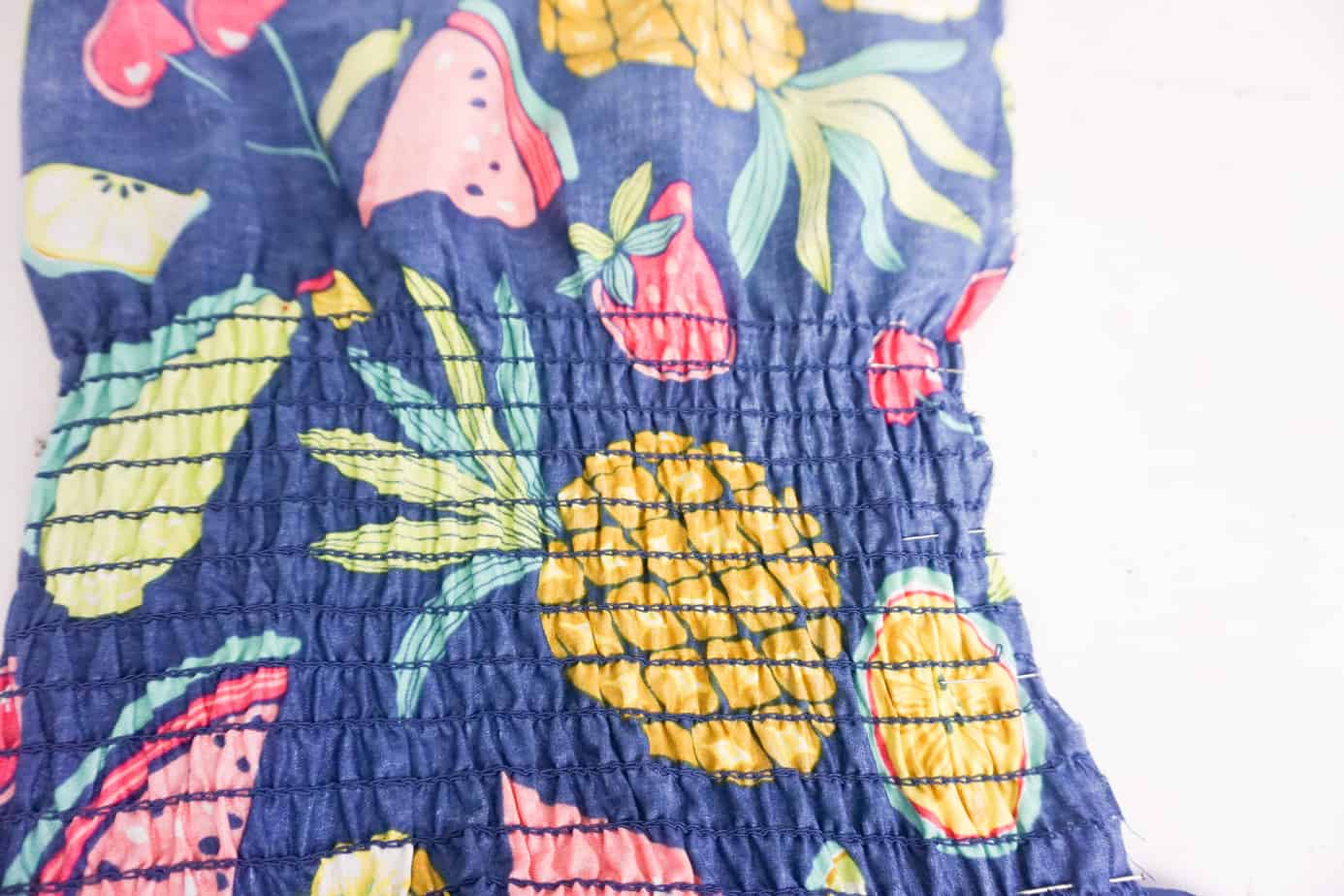 Simple Shirred Dress for Girls – Beginner Sewing Projects