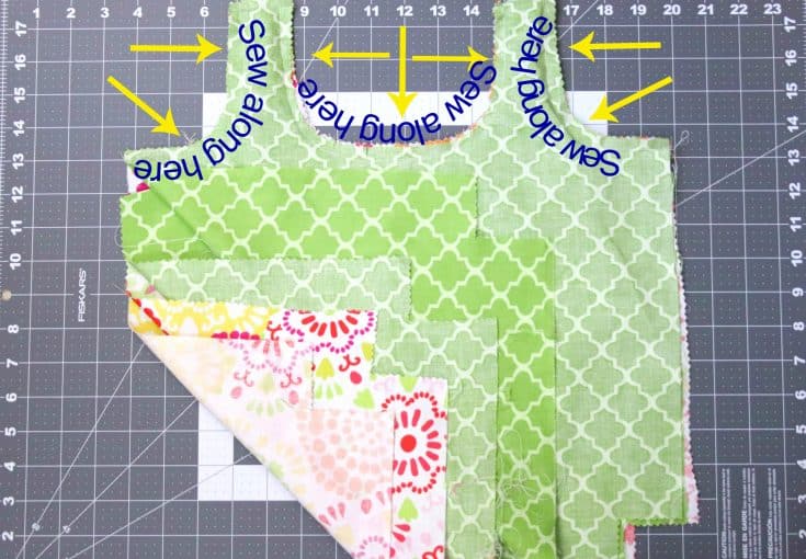 Reversible Shopping Bag Pattern – It’s free! – Beginner Sewing Projects