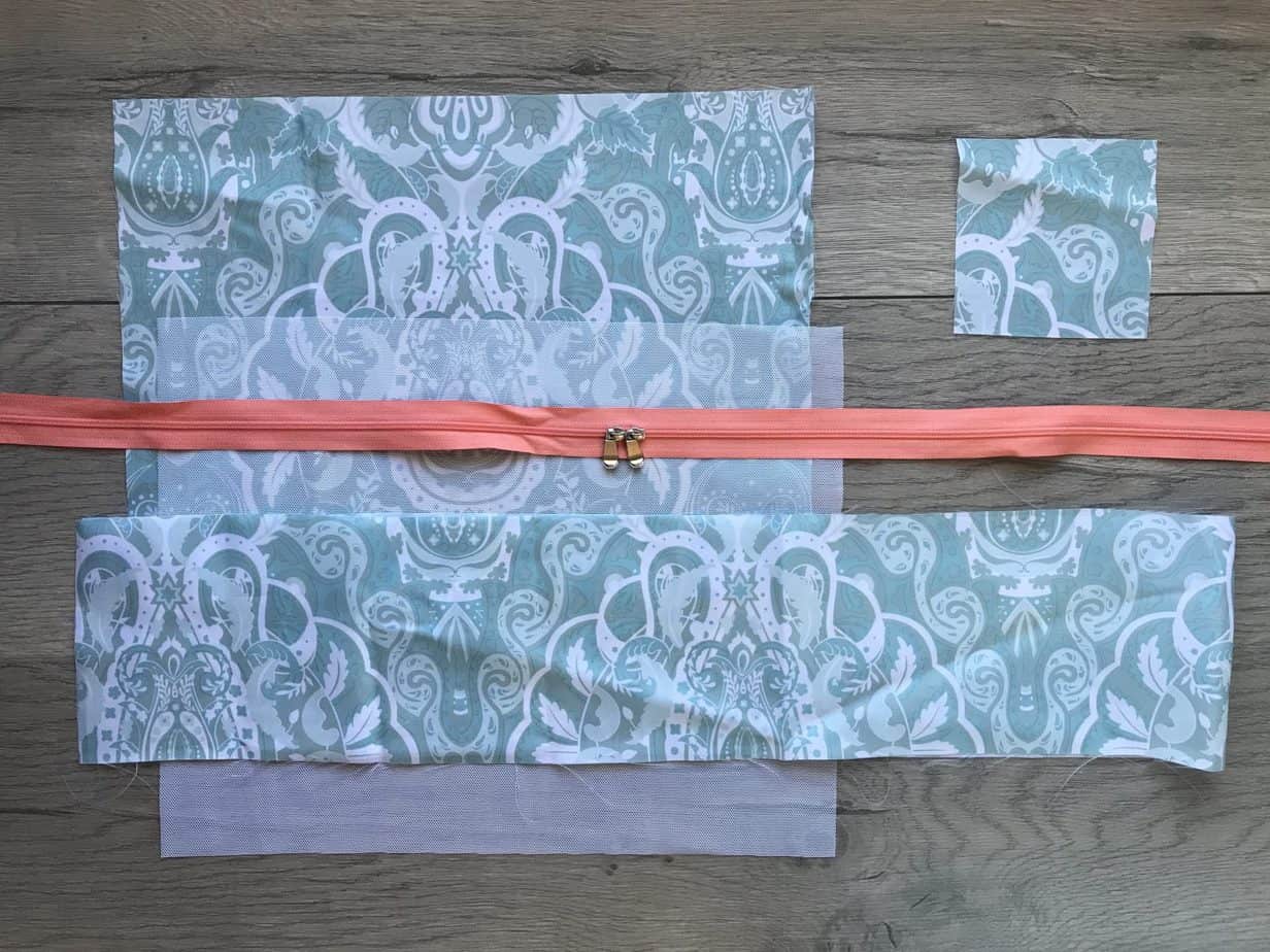 Packing Cubes Pattern with 3 Sizes – (Shower Curtain Upcycle ...