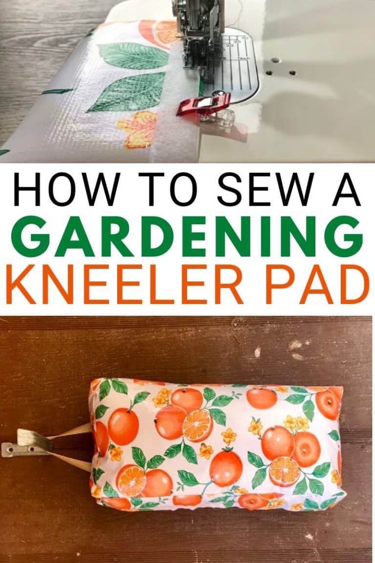 DIY Knee Pad for Gardening – Beginner Sewing Projects