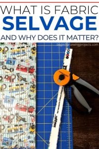 Fabric Selvage or Selvedge? What is It and Why Does It Matter ...