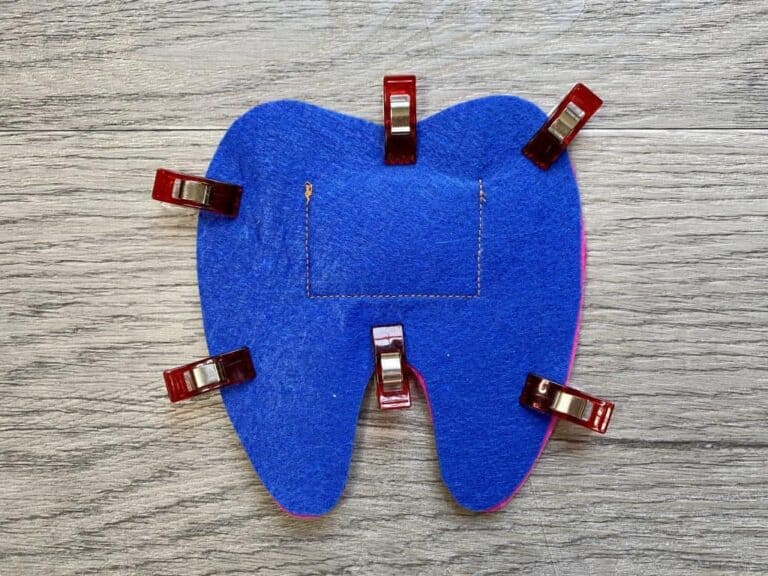 Tooth Fairy Pillow with Template – Beginner Sewing Projects