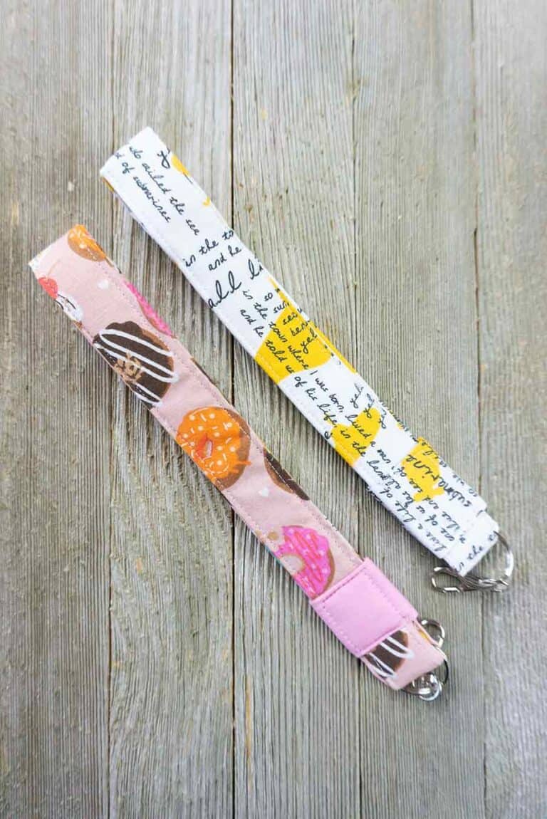 How To Make A Wristlet Key Fob – Beginner Sewing Projects