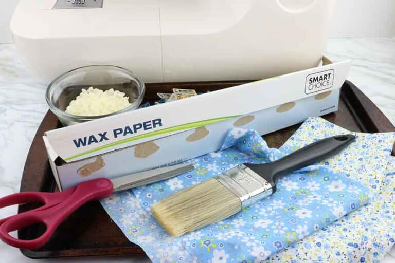 How To Make A Wax Bowl Cover The Easy Way – Beginner Sewing Projects