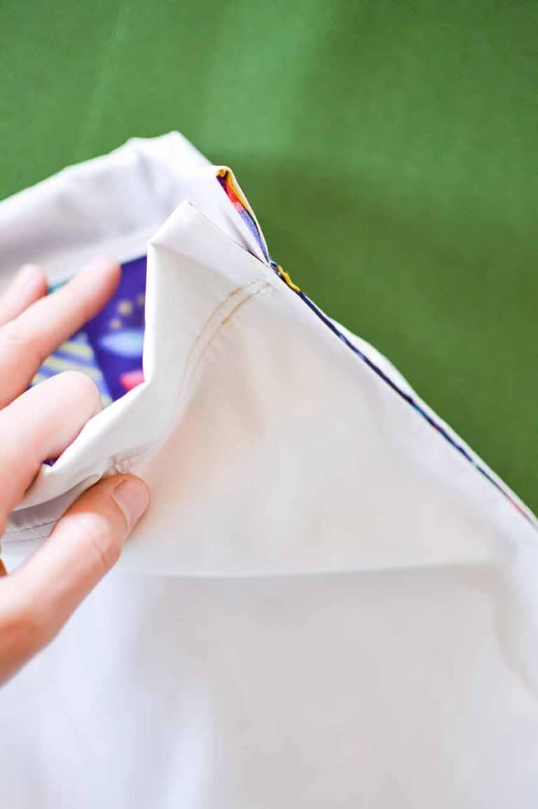 How To Make A Reusable Fabric Gift Bag – Beginner Sewing Projects