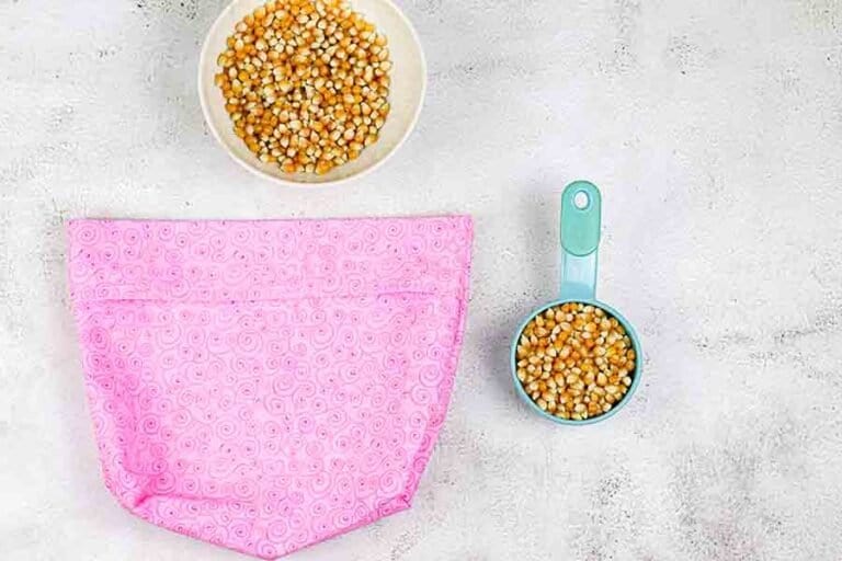 How To Make A Microwave Popcorn Bag – Beginner Sewing Projects