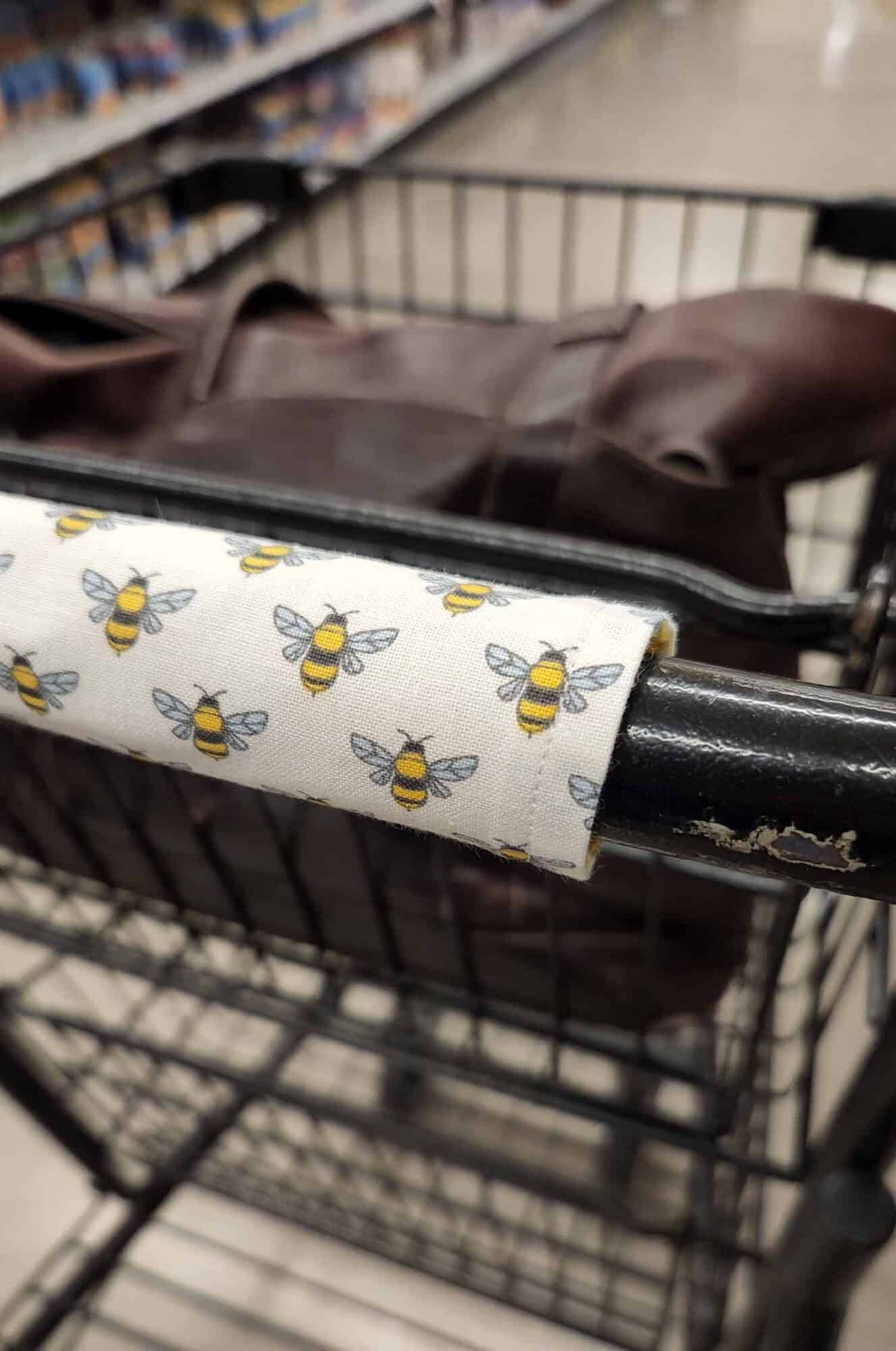 How To Make A Shopping Cart Handle Cover – An Easy Sewing Project ...